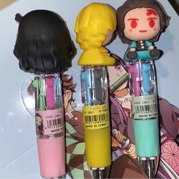 Office | Mini Demon Slayer Pen Set | Poshmark